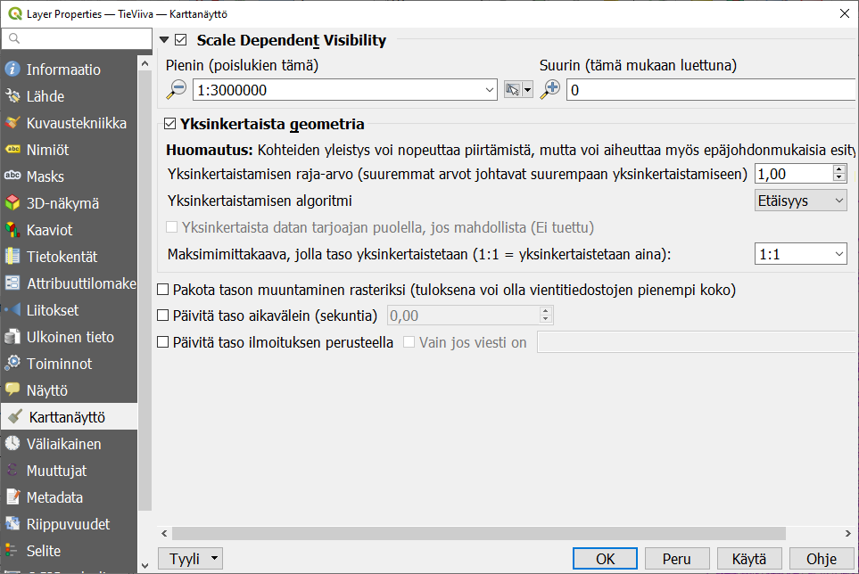 6 Kappale 5 | Johdanto paikkatietoon ja QGISin käyttöön