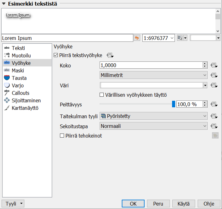 5 Harjoitus 4: Paikkatietoaineiston nimiöinti ja luokittelu | Johdanto QGISin käyttöön ...